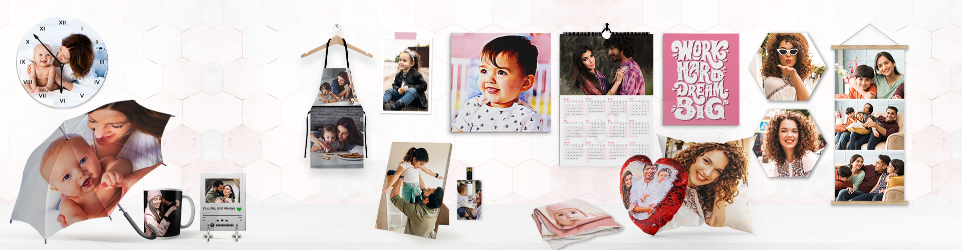 Custom Table Top Photo Gifts | Table Top Canvas Photos
