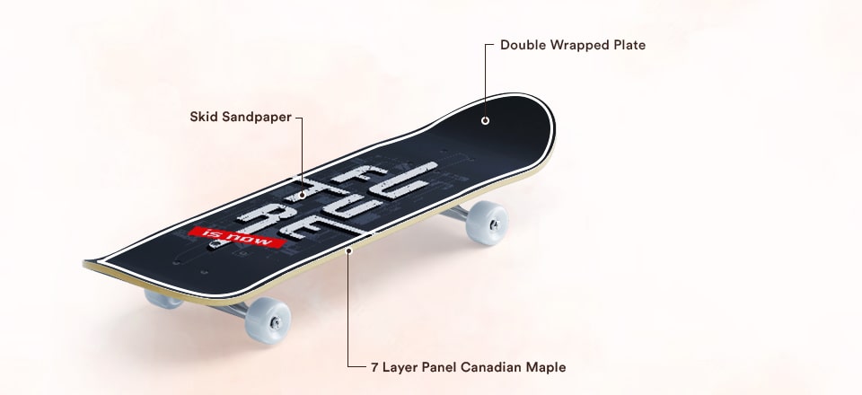 Custom Skateboard Deck Printing | CanvasChamp