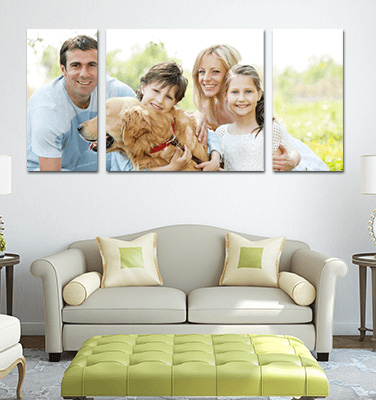 Triptych Canvas prints - Create Your 3 Panel Split Canvas Prints