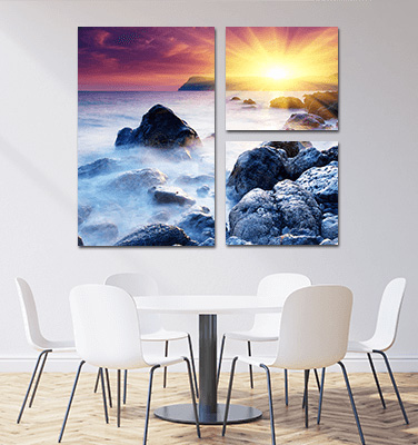 Triptych Canvas prints - Create Your 3 Panel Split Canvas Prints