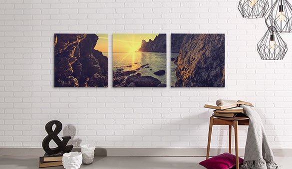 Triptych Canvas prints - Create Your 3 Panel Split Canvas Prints